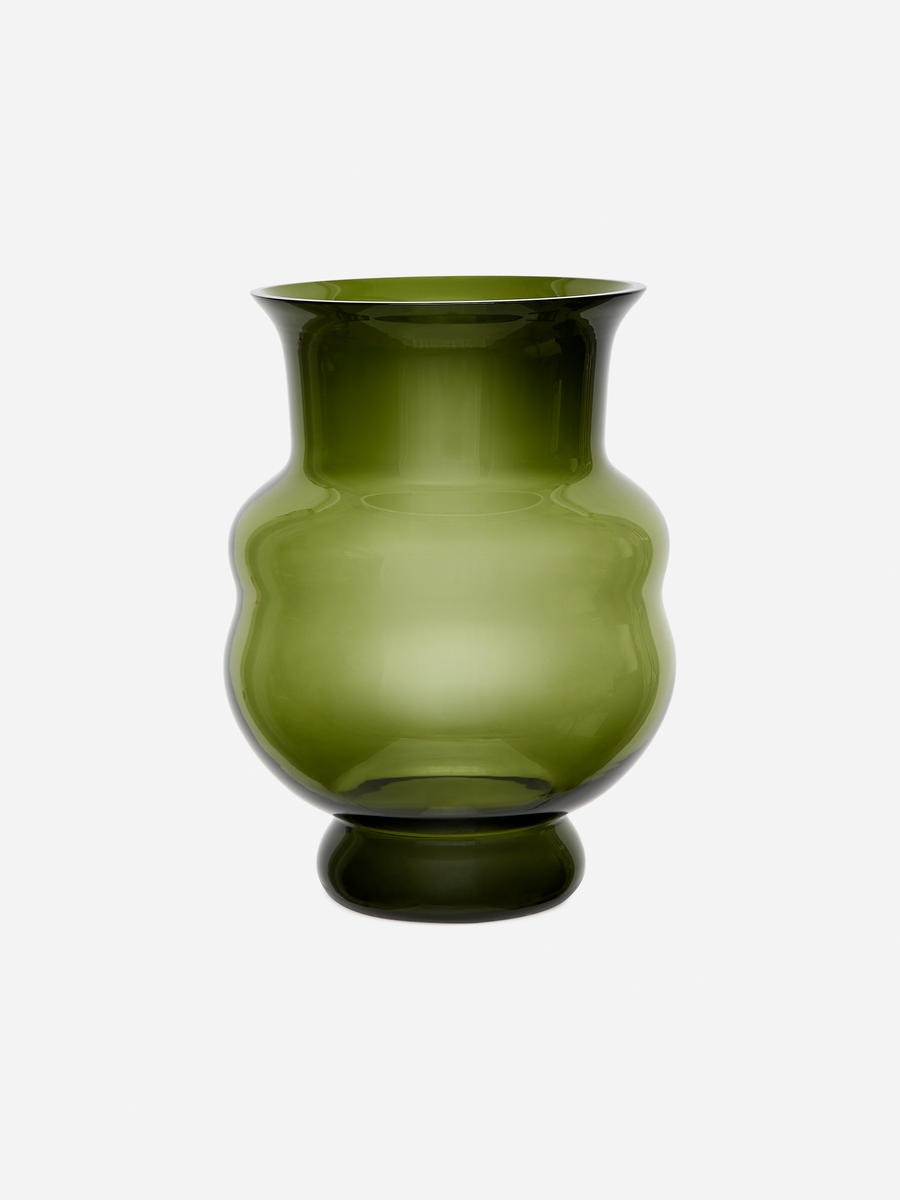Glass Vase 27 cm – Green – Homeware – ARKET GB