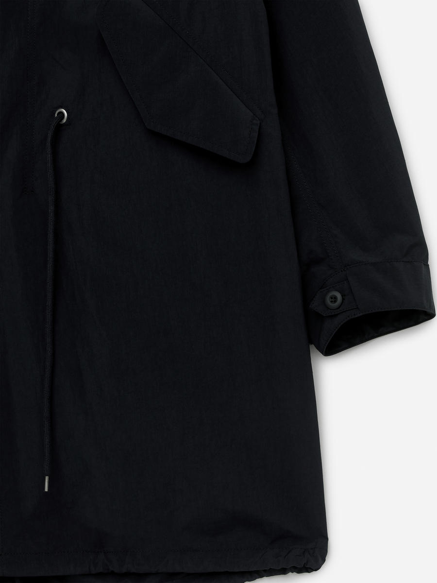 2-in-1 Fishtail Parka – Dark Blue – Men – ARKET EU