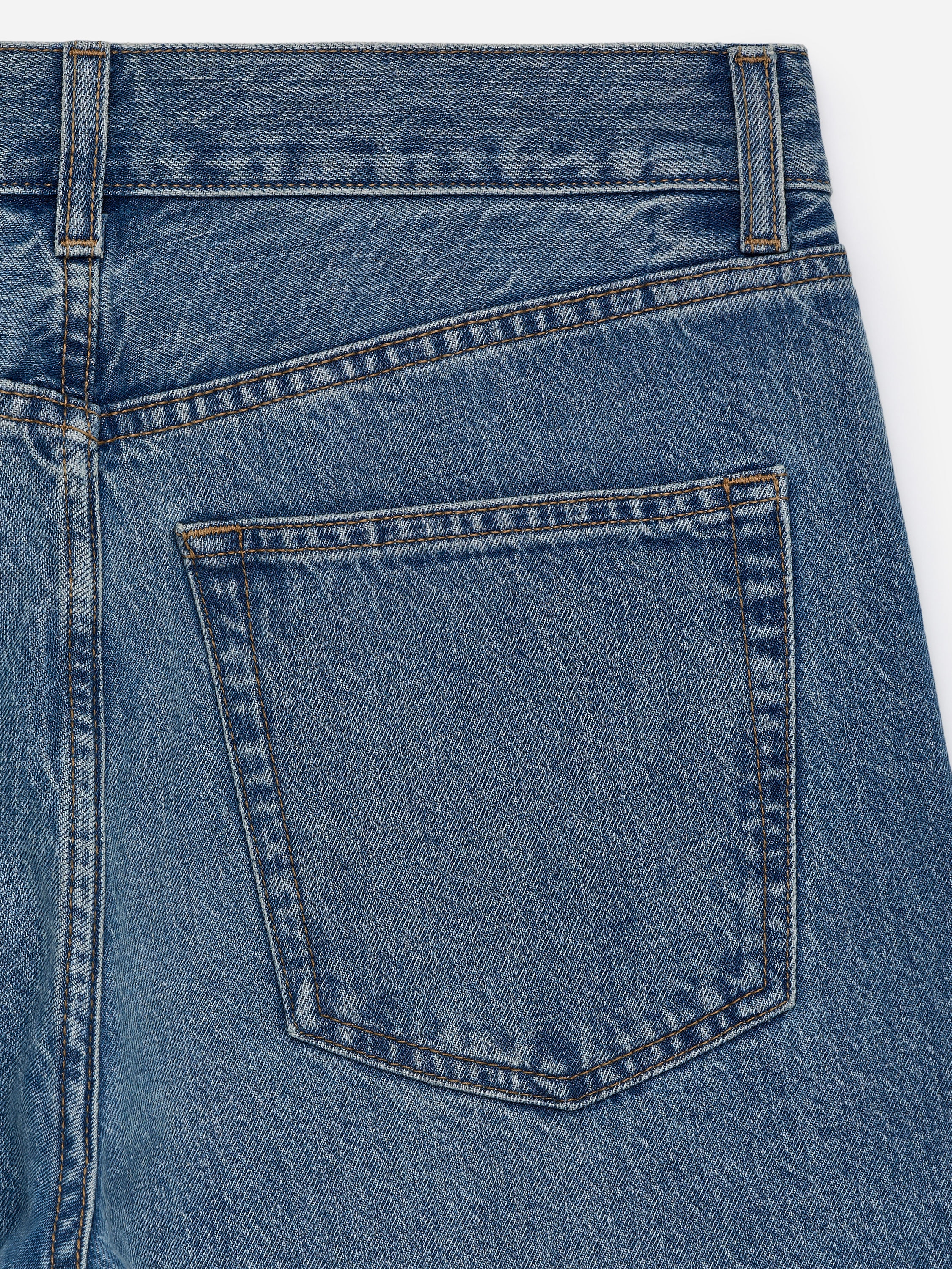 VIOLET Tapered Jeans – Mid Blue – Women – ARKET WW