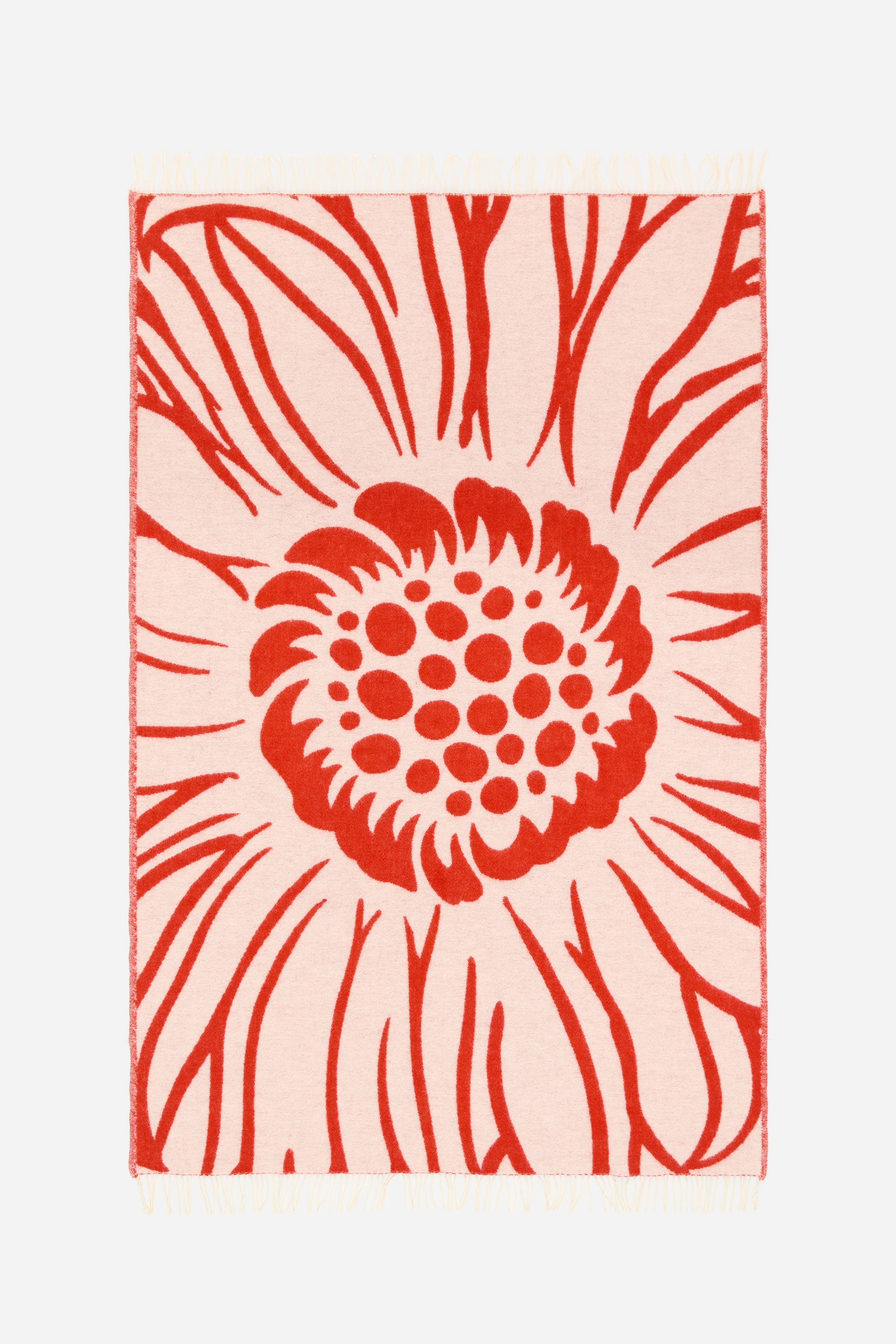 Red Klippan Wool Blanket at H&M Home | H&M GB