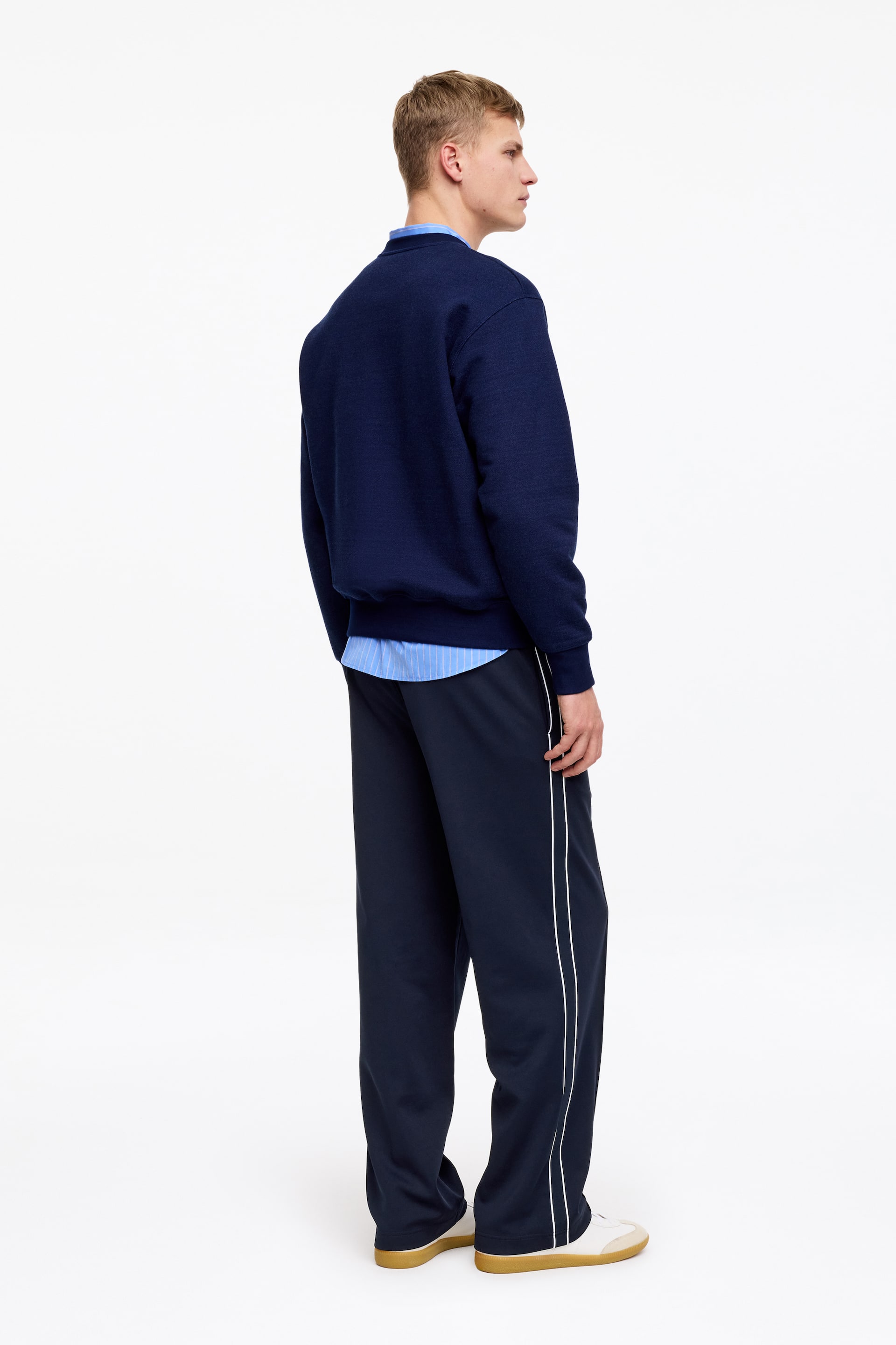 Men’s Dark Blue WCT Tracksuit Trousers | H&M GB