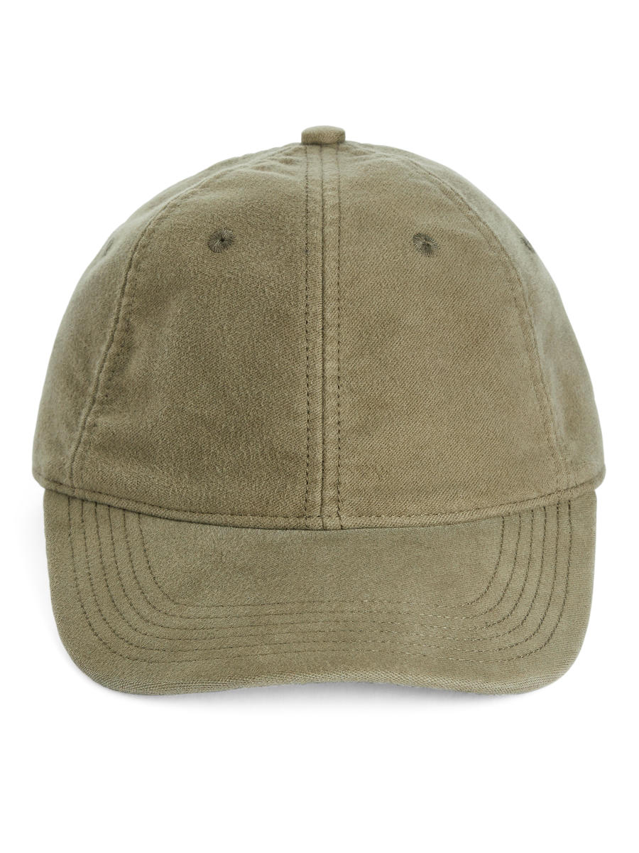 Moleskine-Cap – Khaki – Herren – ARKET DE