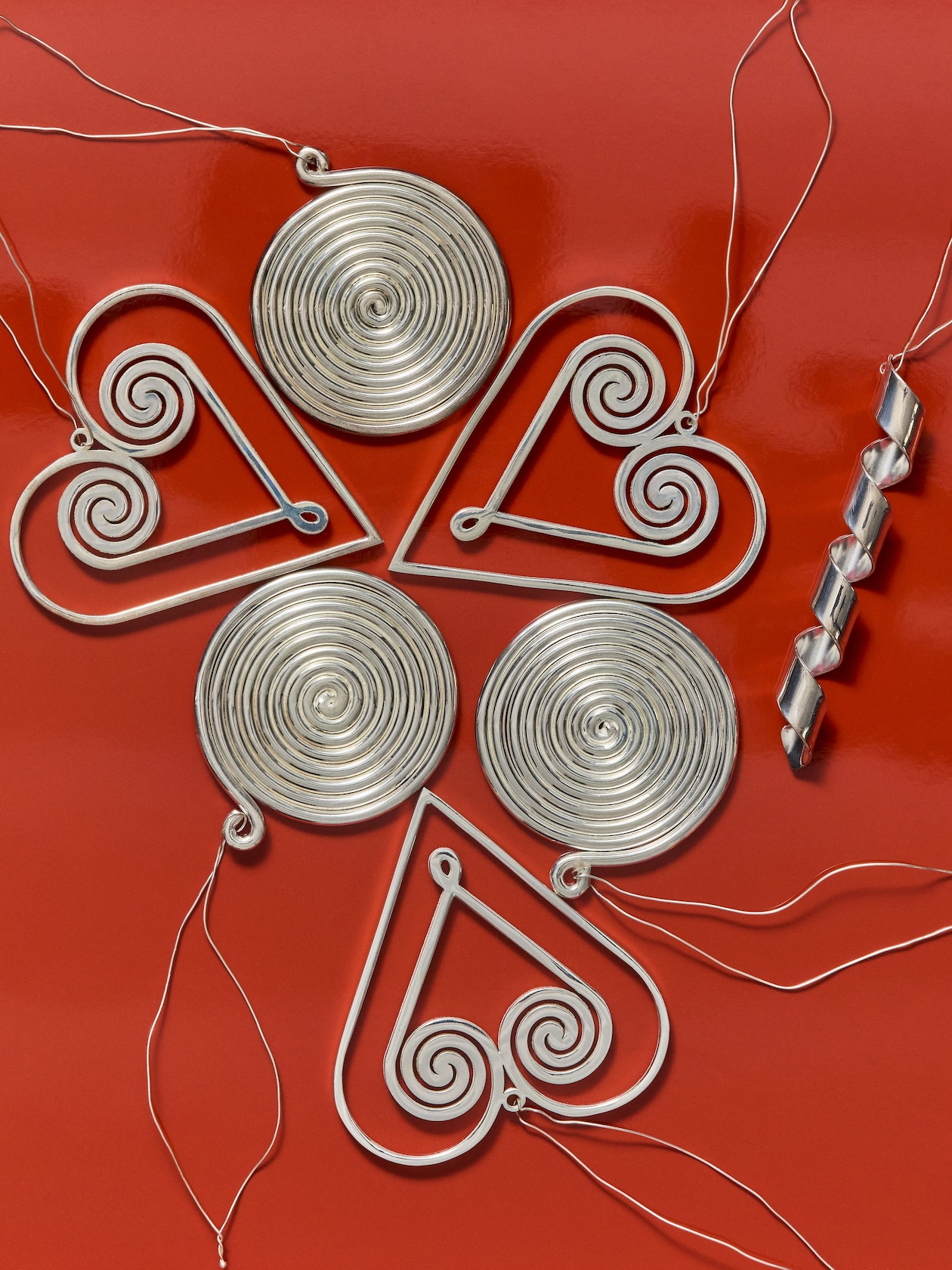 Metalowe serce - Srebro - HOME | H&M PL
