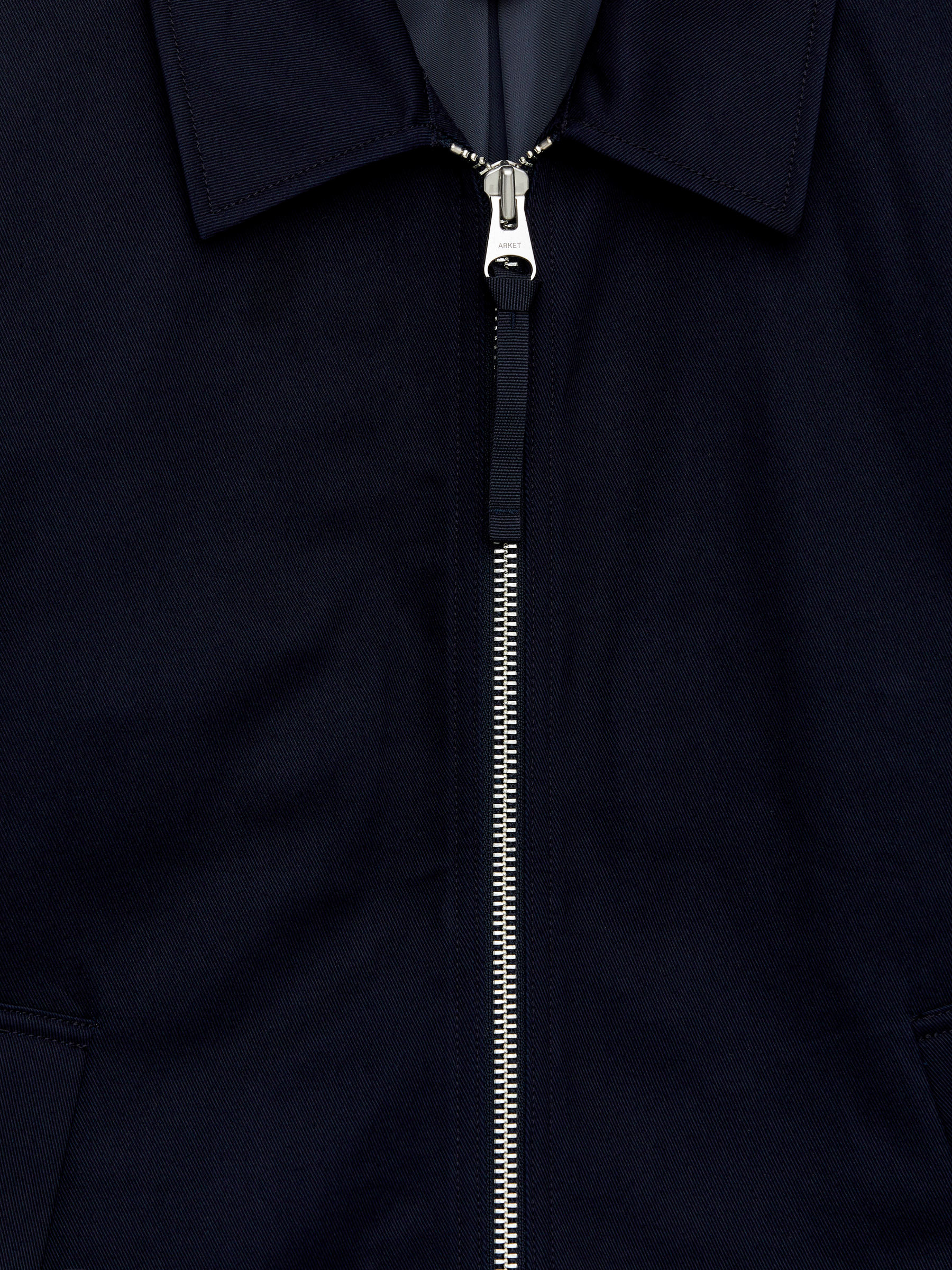 Drizzler Cotton Jacket – Dark Blue – Men – ARKET GB