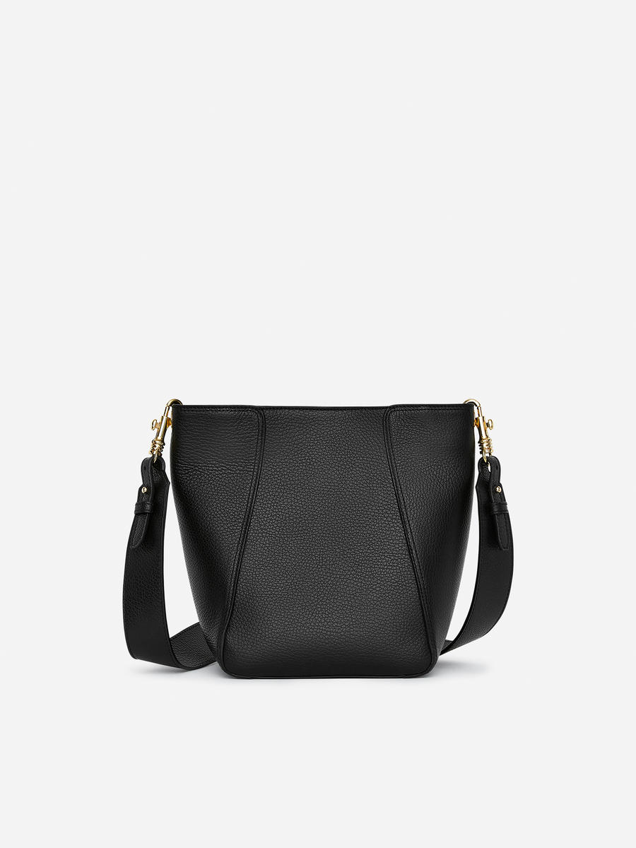 Mid-Size Leather Bag – Black – Women – ARKET GB