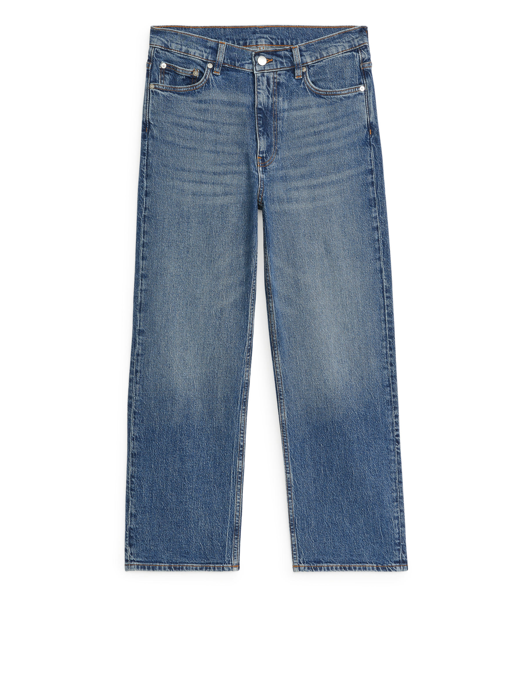 Vaqueros elásticos straight cropped ROSE – ARKET ES