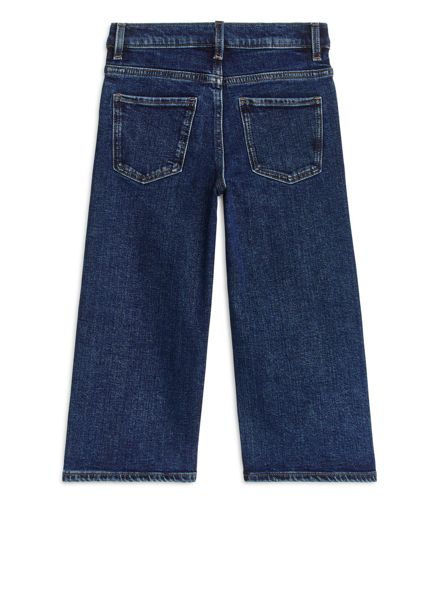 Wide-Leg Jeans – Deep Blue – Children – ARKET NL