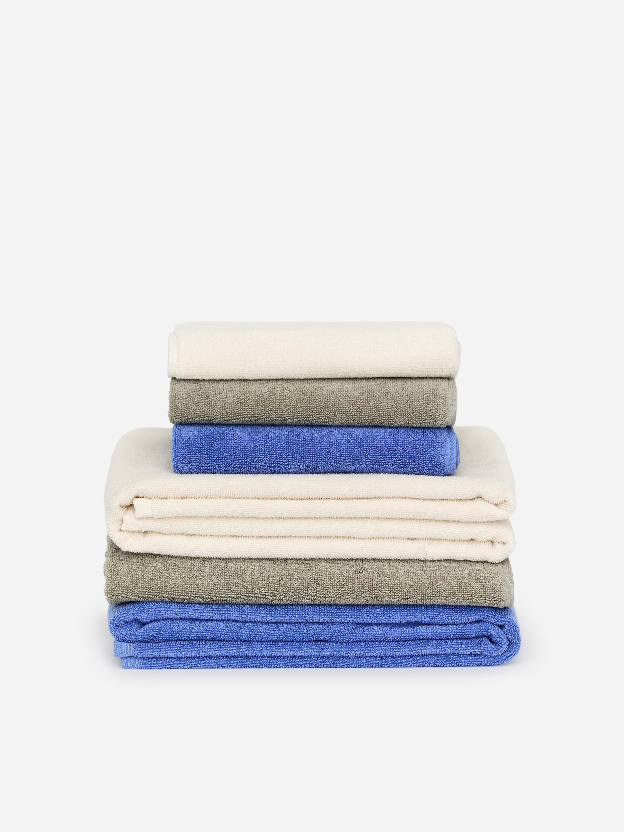 Serviette de bain 70 x 140 cm - Bleu moyen - HOME | H&M BE