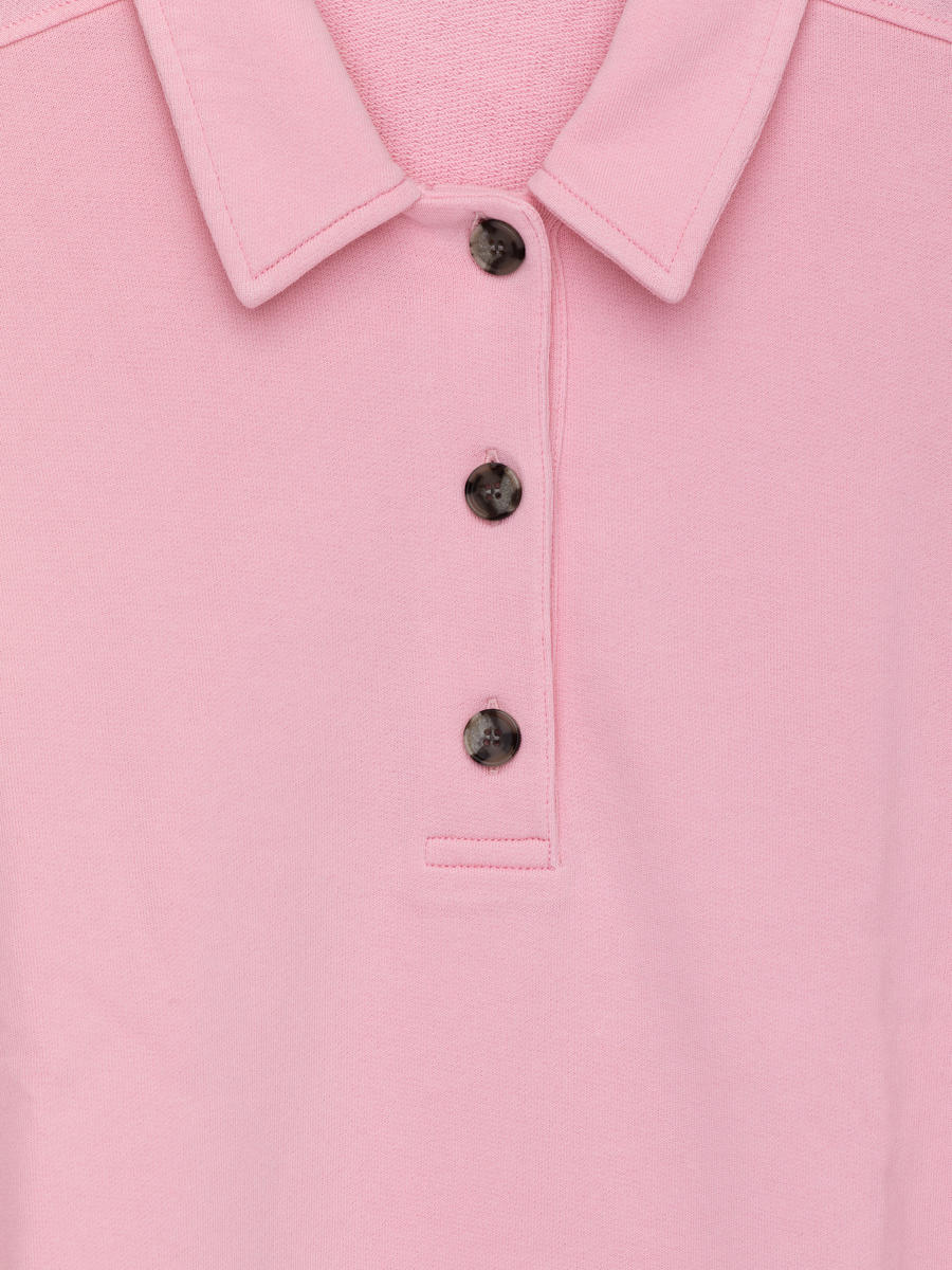 Polo Sweatshirt – Pink – Women – ARKET NO