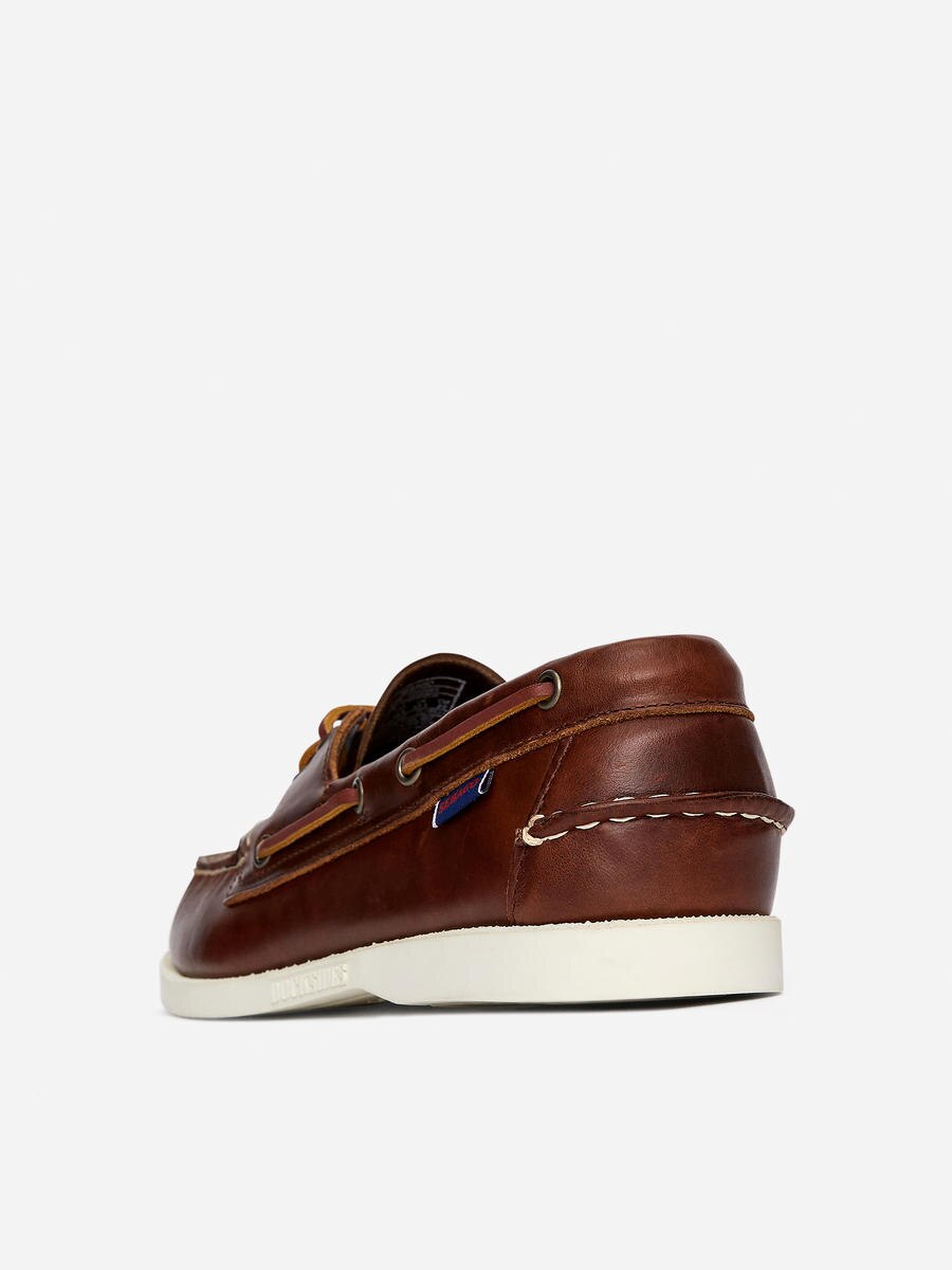 Sebago Portland Waxed Boat Shoe – Brown – Men – ARKET WW
