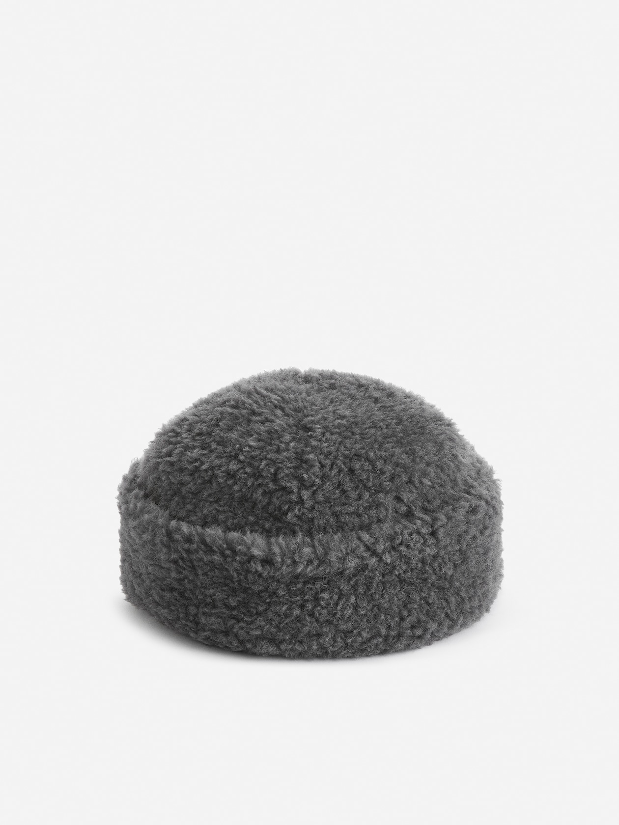 Women's Dark Grey Pile Hat | H&M GB
