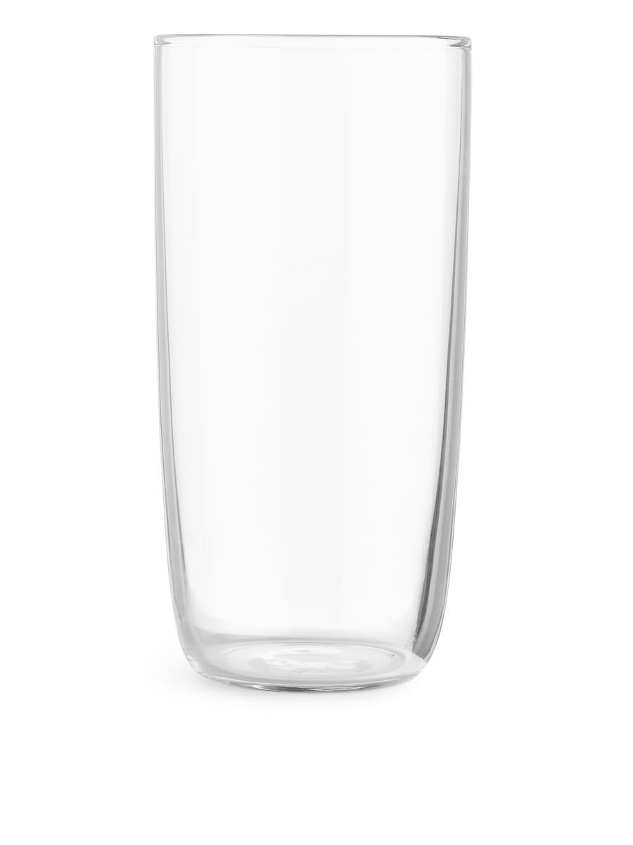 Tall Drinking Glass Set 2 – Clear Glass – ARKET NL