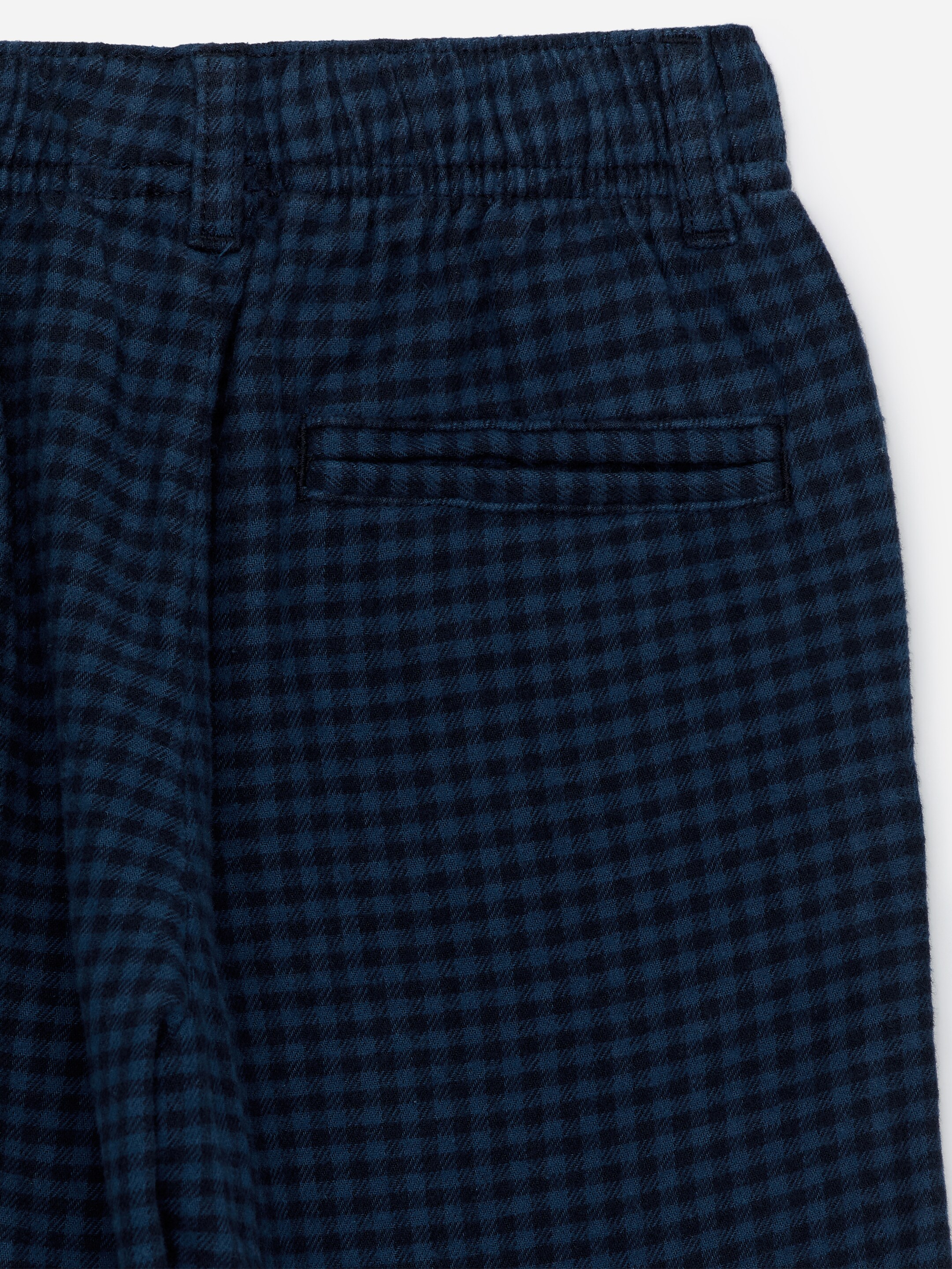 Lockere Flanellhose - Dunkelblau - Kids | H&M DE