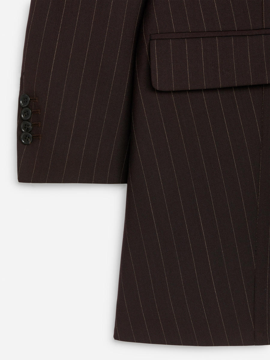 Tailored Dress – Dark Brown – Women – ARKET DK