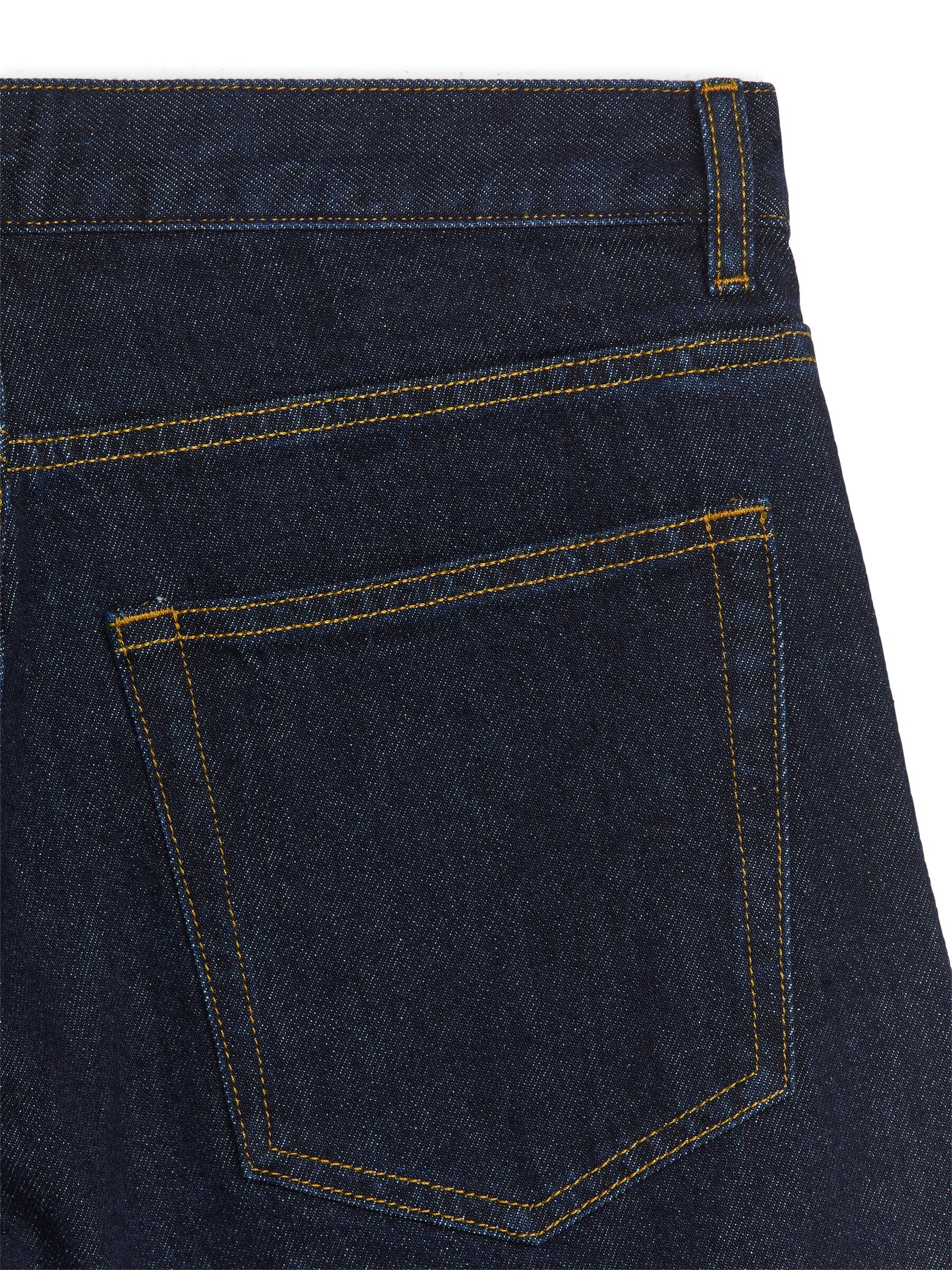 OCEAN Loose Straight Jeans – Dark Blue – Men – ARKET DK