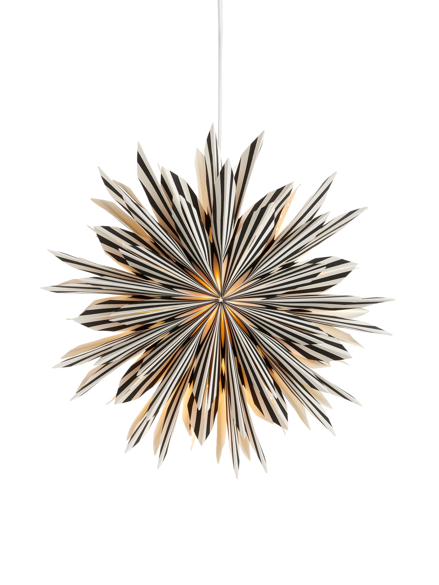 Watt Veke Leah Paper Star – White/Black – ARKET ES