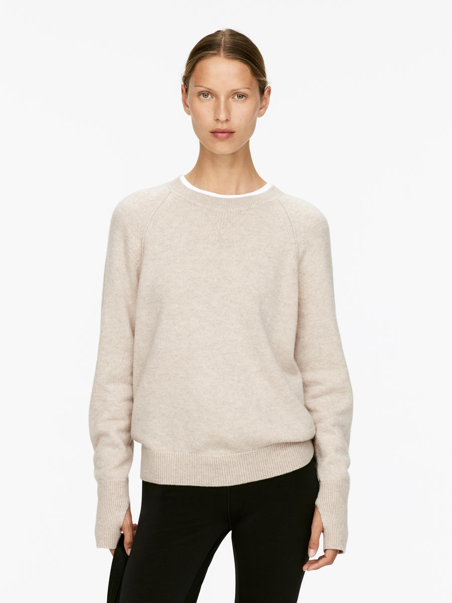 Pure Cashmere Jumper – Beige – Women – ARKET GB